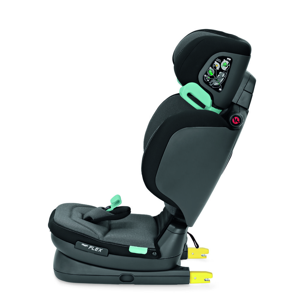 PEG PÉREGO Autósülés 100-150 cm Viaggio 2-3 Flex Crystal Black | feedo.hu