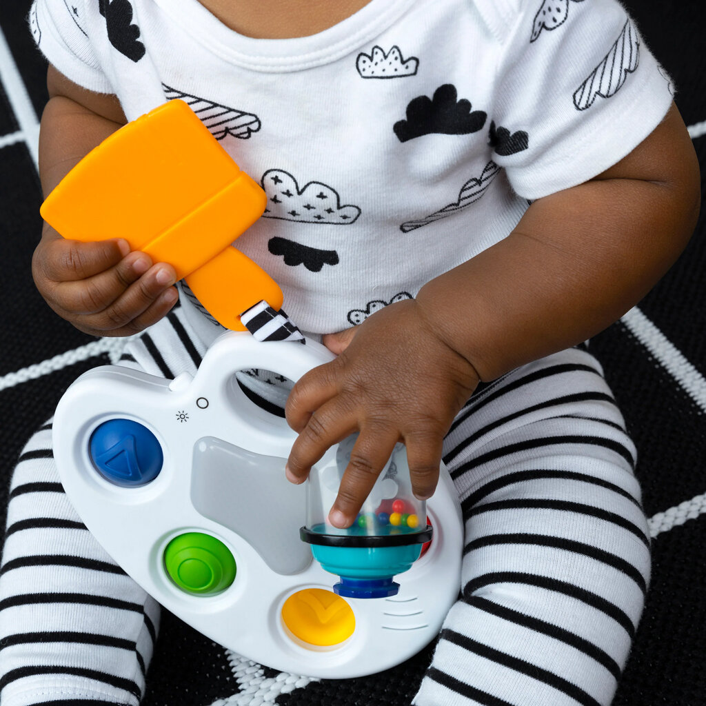 BABY EINSTEIN Hračka senzorická hudobná Color Palette Popper 6-36m ...