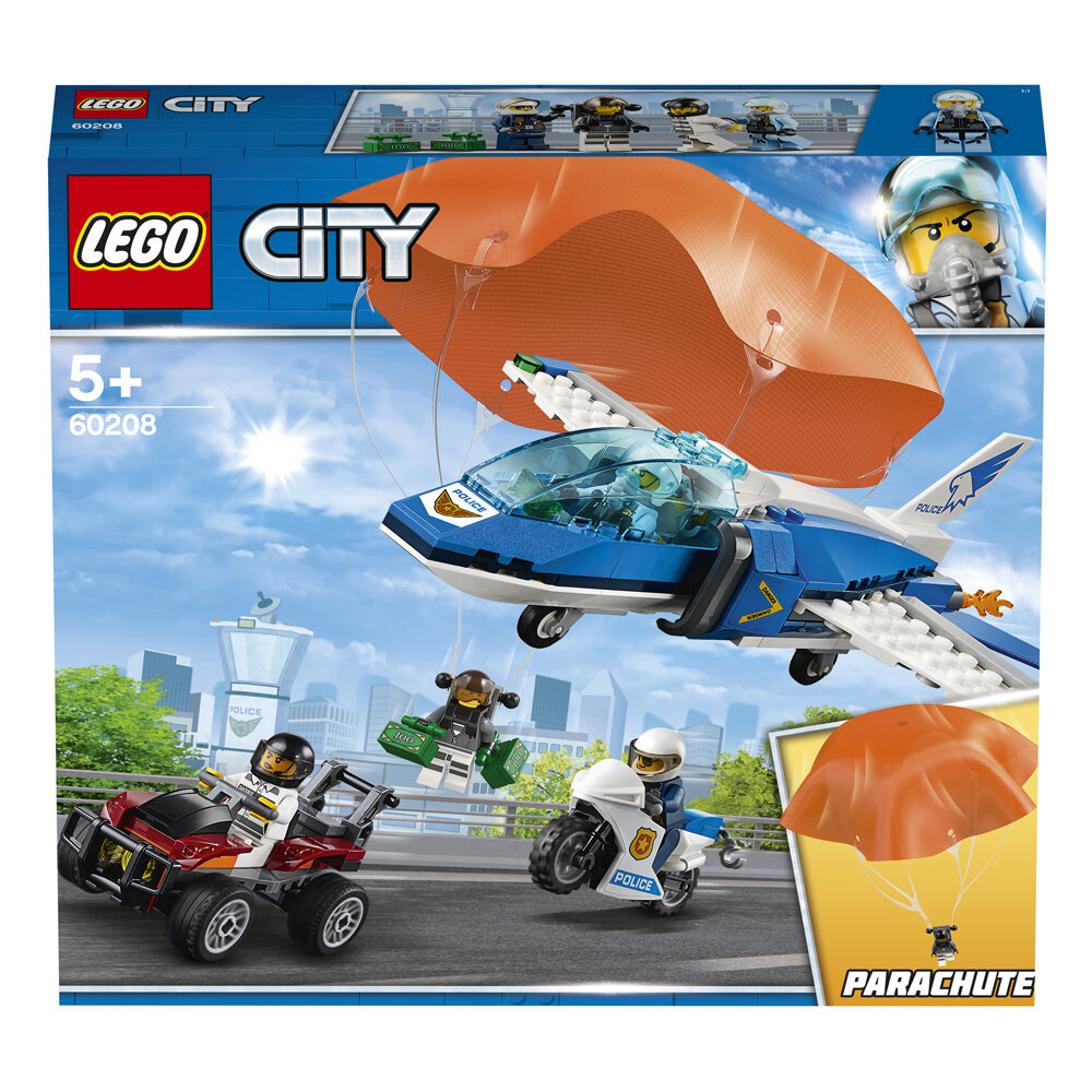 LEGO® City 60208 Zatčení zloděje s padákem | feedo.cz