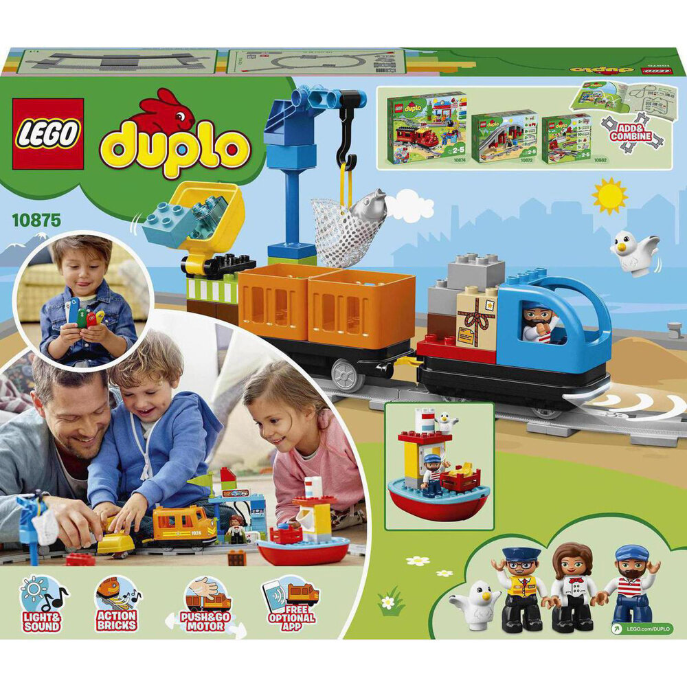 LEGO® DUPLO 10875 Nákladní vlak | feedo.cz