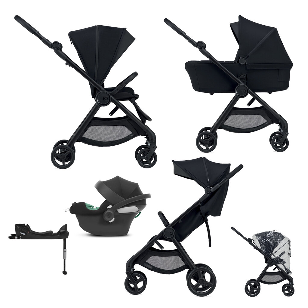 ANEX SET Kočík kombinovaný IQ Nyx basic + CBX By CYBEX Aton B2 i-Size + základňa | feedo.sk