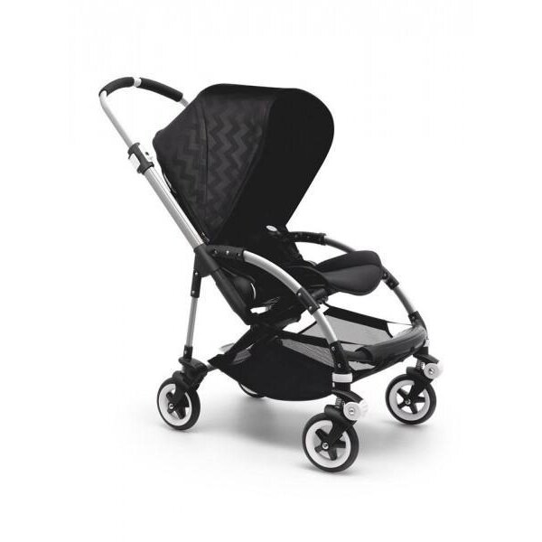 BUGABOO Stříška Bee3 Shiny chevron black intense | feedo.cz