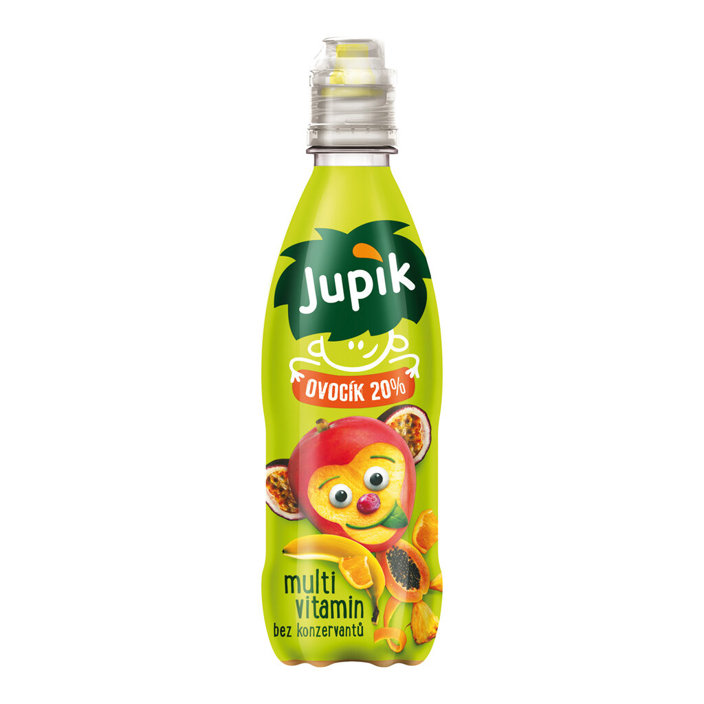 JUPÍK Ovocík 20% Multivitamin 0,33 l | feedo.cz