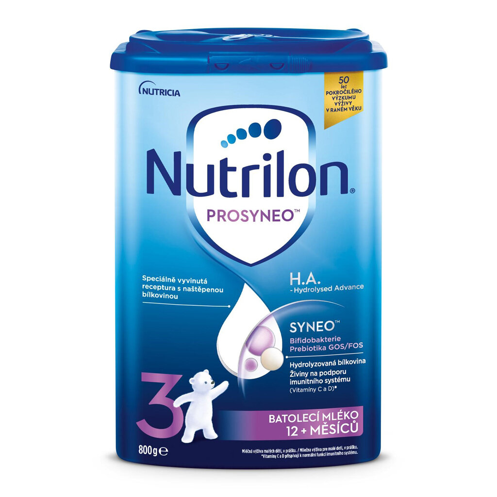 6x NUTRILON 3 HA PROSYNEO speciális tej kisgyermekeknek 800 g | feedo.hu