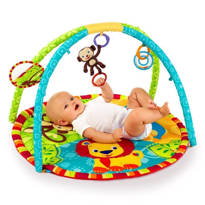 BRIGHT STARTS Deka na hraní Pal Around Jungle Opice 0m+, 2019 | feedo.cz