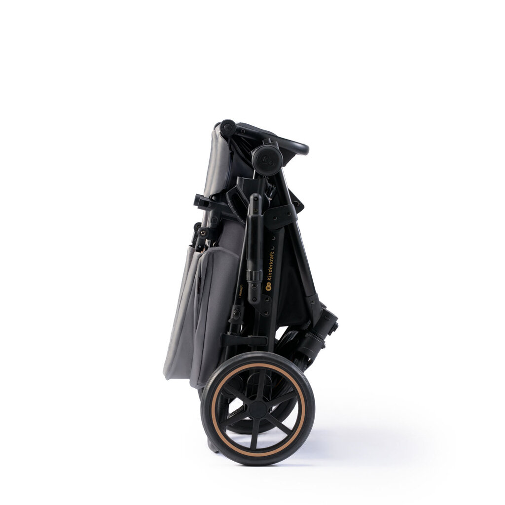 KINDERKRAFT SELECT Kočárek kombinovaný 3v1 Prime 2 Shadow Grey, Premium | feedo.cz