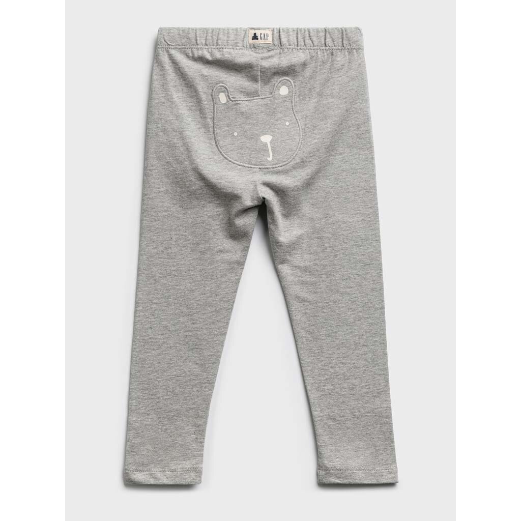 GAP Legíny Bear dívka šedé 2 r | feedo.cz