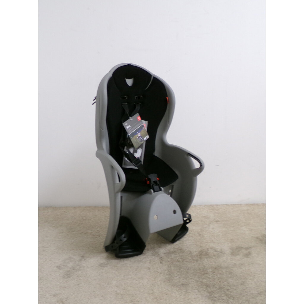 HAMAX Cyklosedačka se zámkem Kiss Medium Grey/Light Grey | feedo.cz