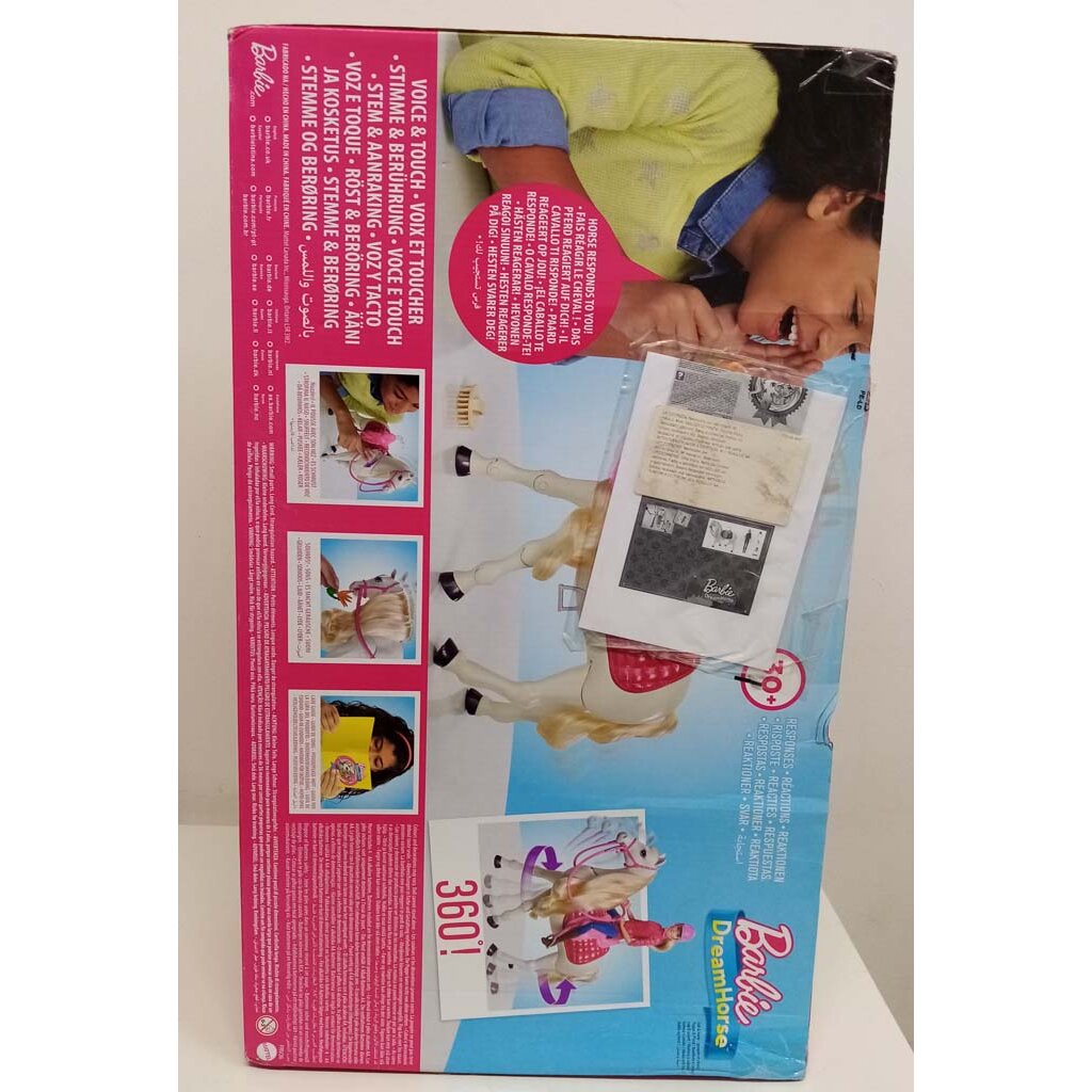 MATTEL BARBIE Interaktívny kôň + Bábika | feedo.sk