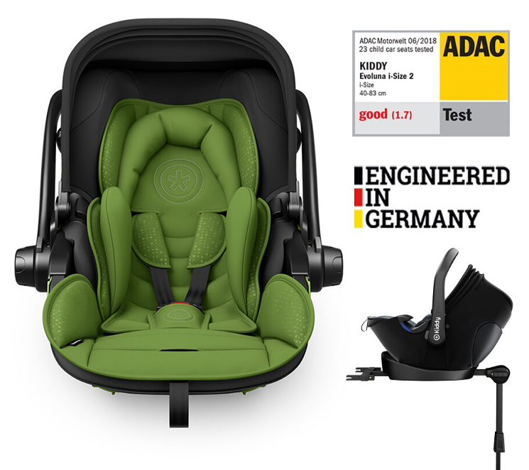 KIDDY Autosedačka Evoluna i-size 2 + Isofix základna 40-83 cm Cactus ...