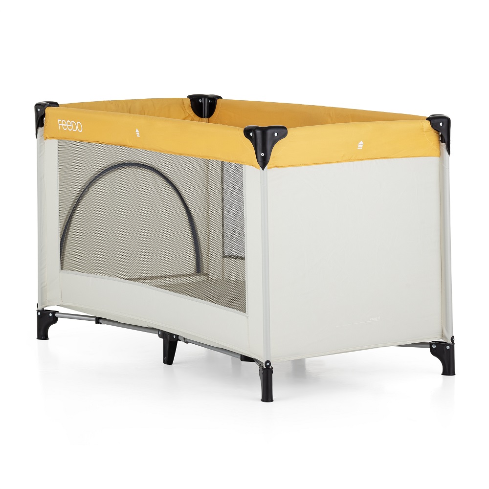 FEEDO Utazóágy Mustard Beige | feedo.hu