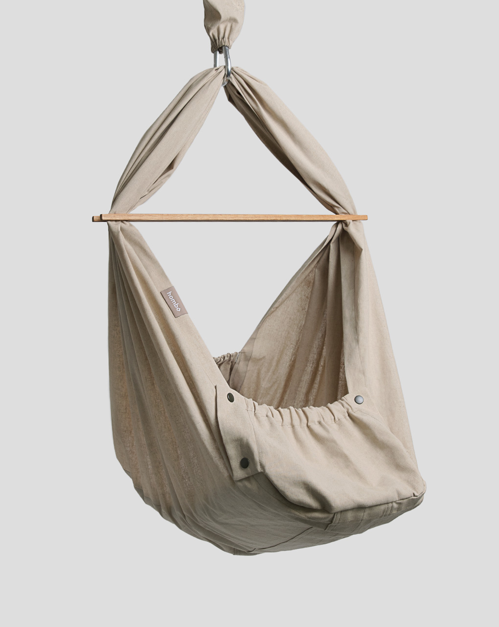 HOMBA BABY Kolébka závěsná lněná | feedo.cz