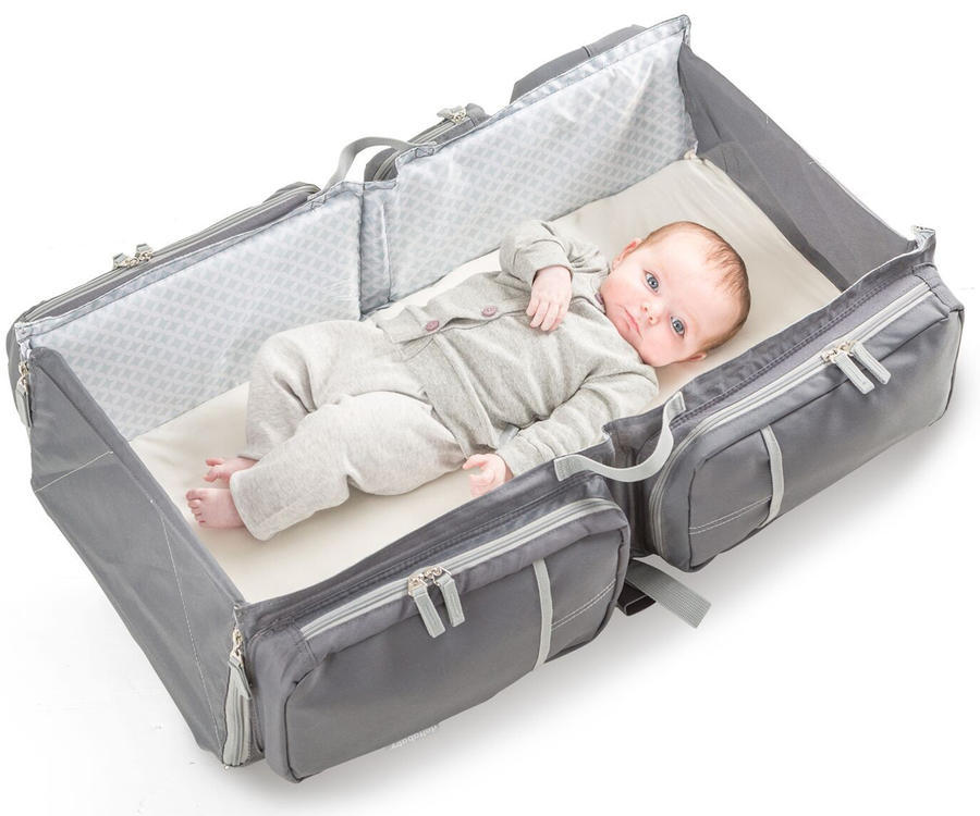DOOMOO Basics Baby Travel přebalovací a přenosná taška Grey | feedo.cz