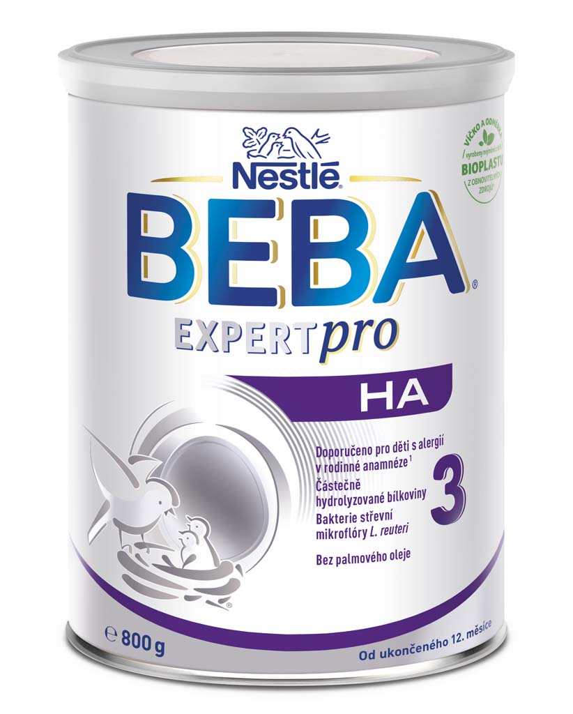 BEBA EXPERTpro HA 3 Mléko batolecí, 800 g | feedo.cz