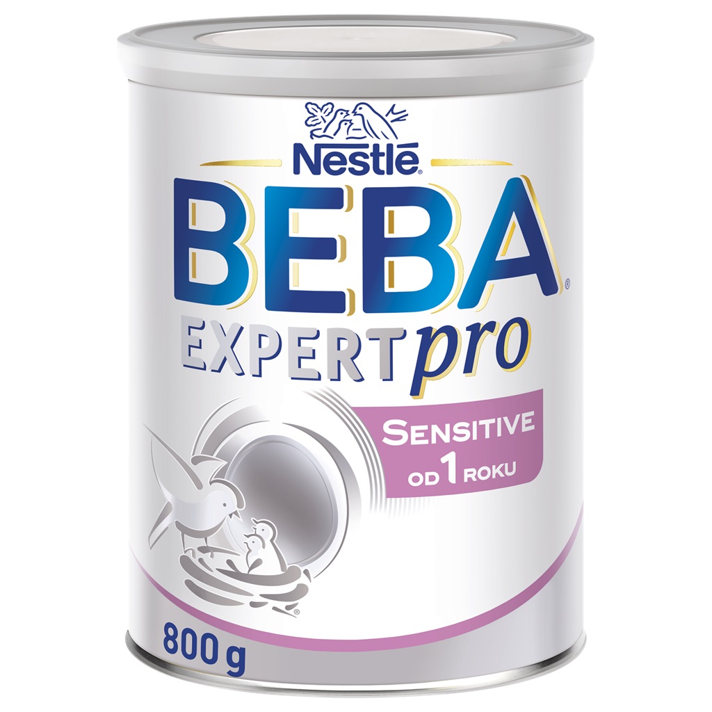 BEBA EXPERTpro SENSITIVE od 1 roku, mléčná výživa pro malé děti, 800g ...
