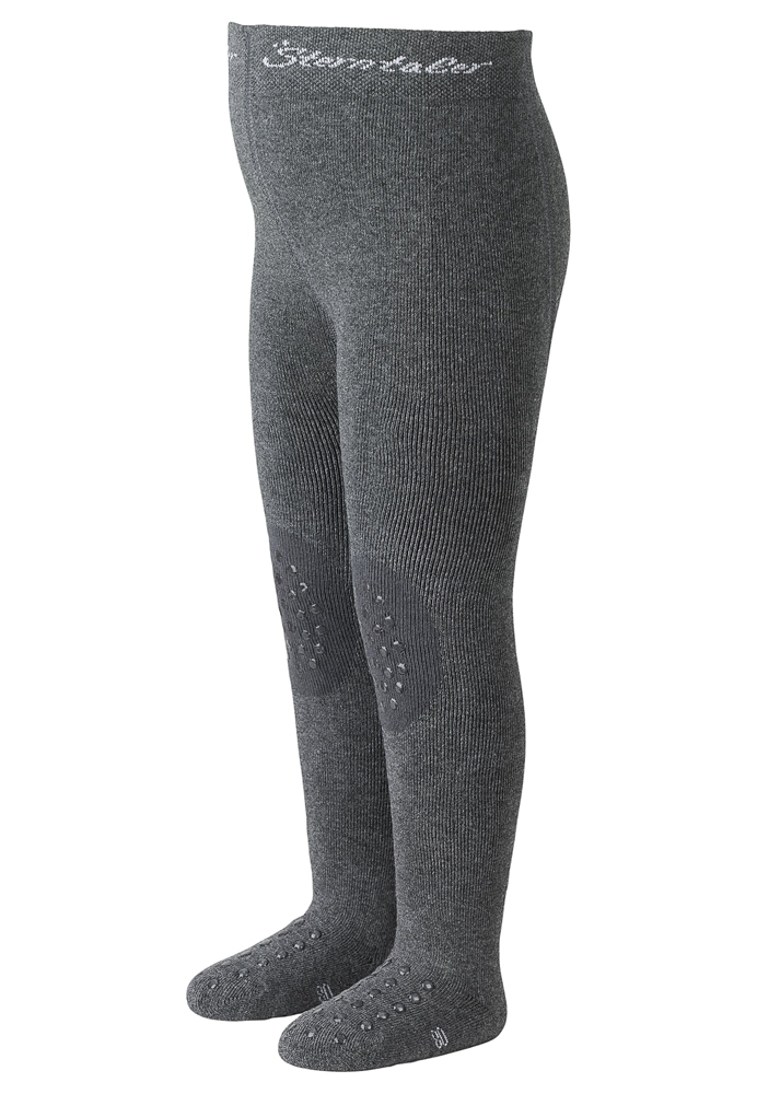 STERNTALER Pančuchy na lozenie protišmykové anthracite melange uni veľ ...