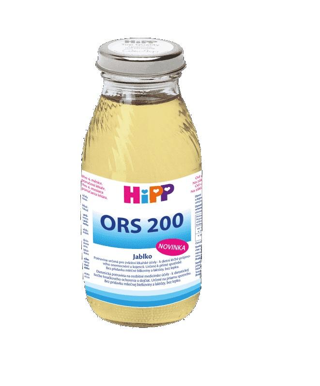 HiPP Výživa rehydratačná ORS 200 jablko 200ml | feedo.sk