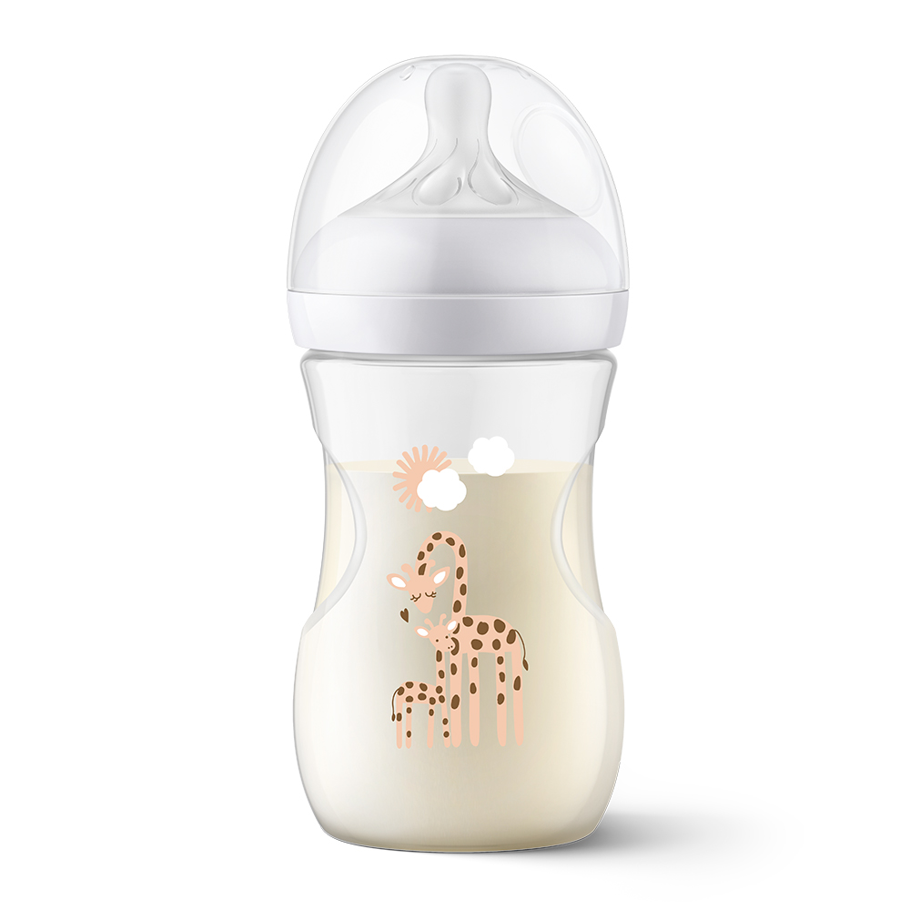 Philips AVENT Láhev Natural Response 260 ml, 1m+, žirafa | feedo.cz