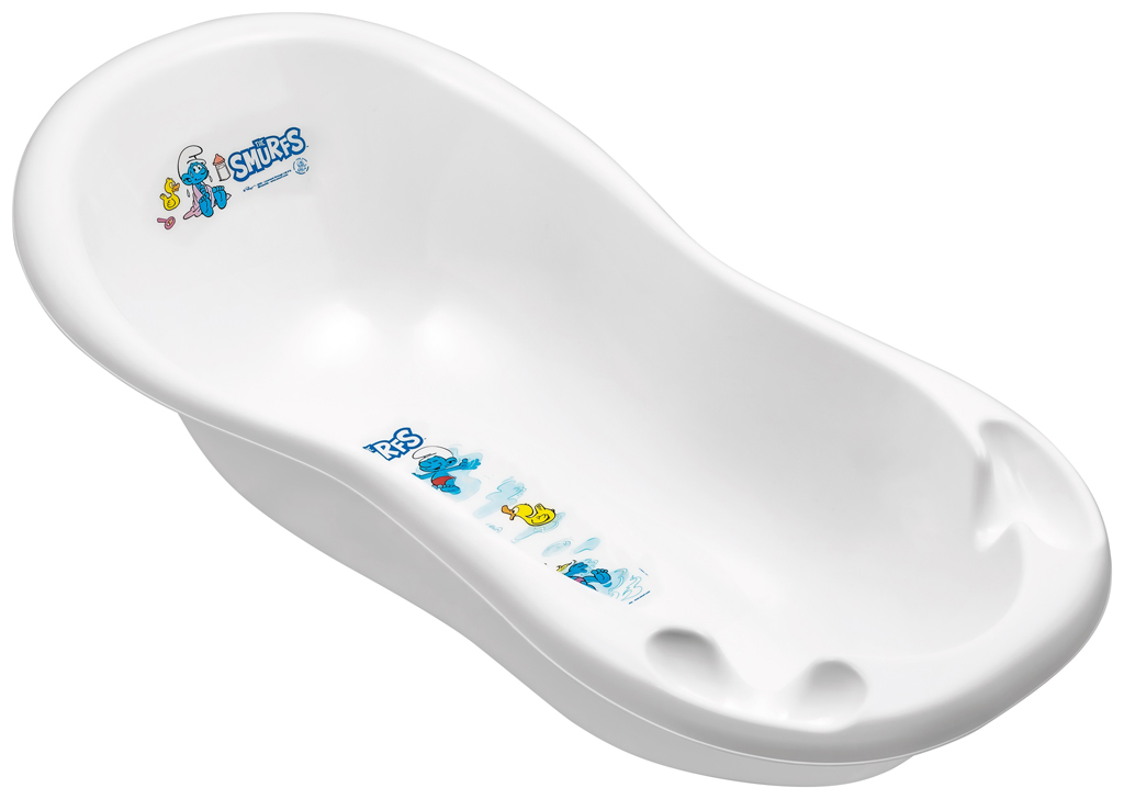 MALTEX Vanička so zátkou Šmoulové 100 cm - white | feedo.cz