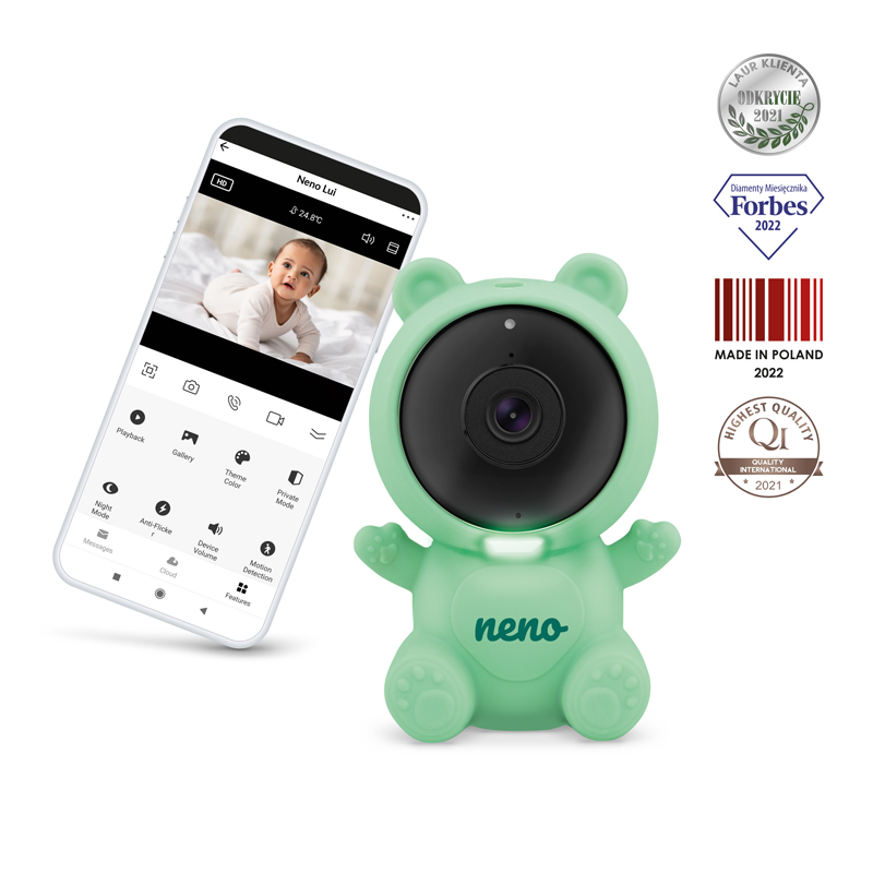 NENO Chůvička dětská smart wi-fi / Video monitor Lui | feedo.cz